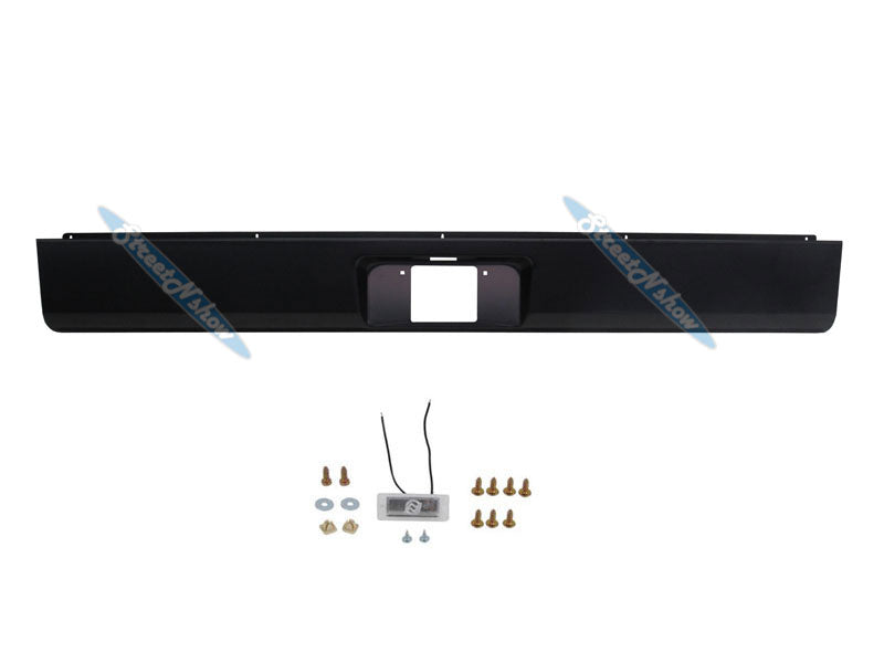 1972-1993 DODGE D150 PICKUP Steel Rollpan w/plate box & light Roll Pan ...